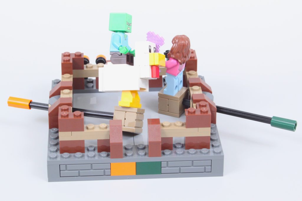 LEGO Minecraft 21272 Woodland Mansion Fighting Ring review