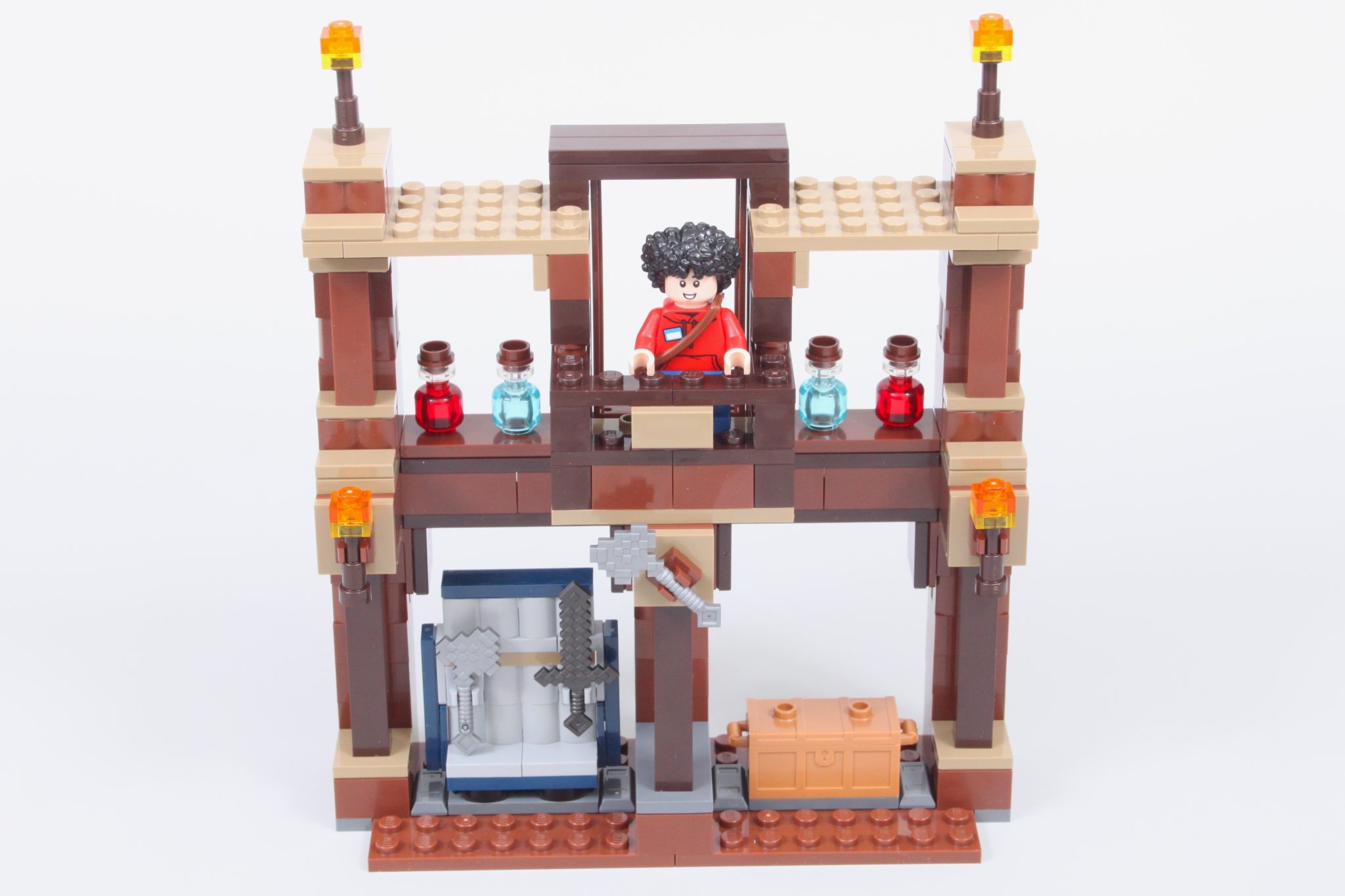 LEGO Minecraft 21272 Woodland Mansion Fighting Ring review