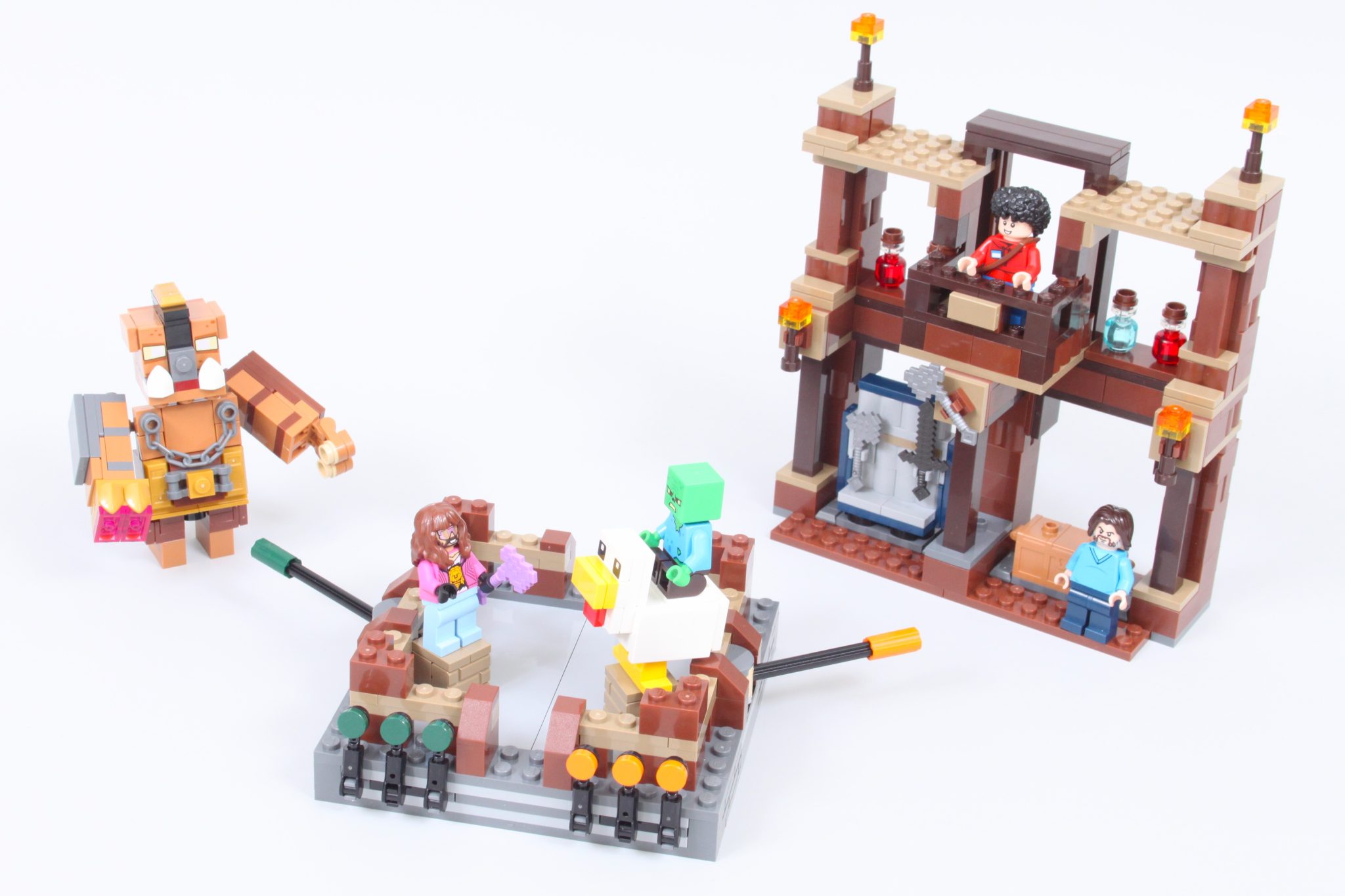 LEGO Minecraft 21272 Woodland Mansion Fighting Ring review