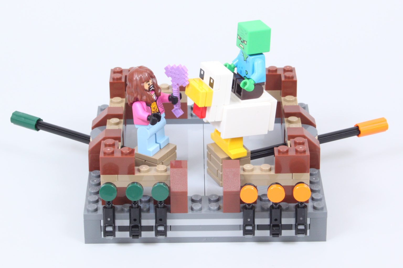 LEGO Minecraft 21272 Woodland Mansion Fighting Ring review