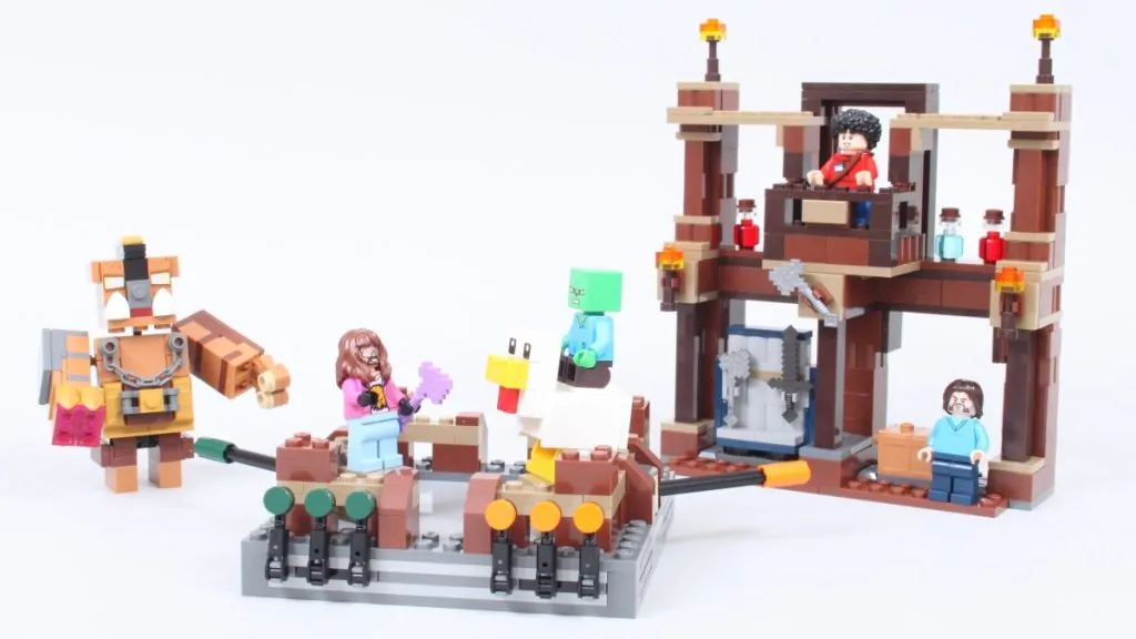 LEGO Minecraft 21272 Woodland Mansion Fighting Ring review