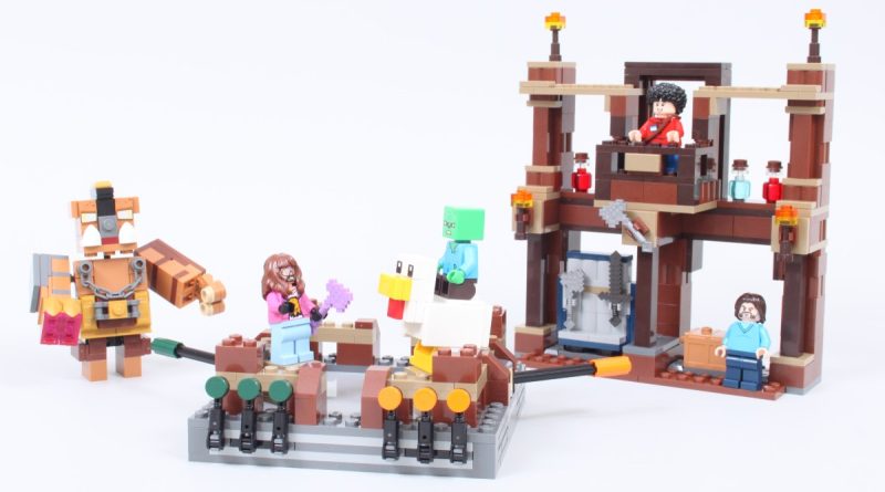 LEGO Minecraft 21272 Woodland Mansion Fighting Ring review