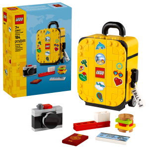 LEGO 40817 Yellow Travel Suitcase revealed for April 2025