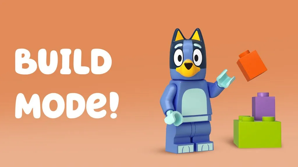 Official LEGO Bluey mobile game launching August 2025