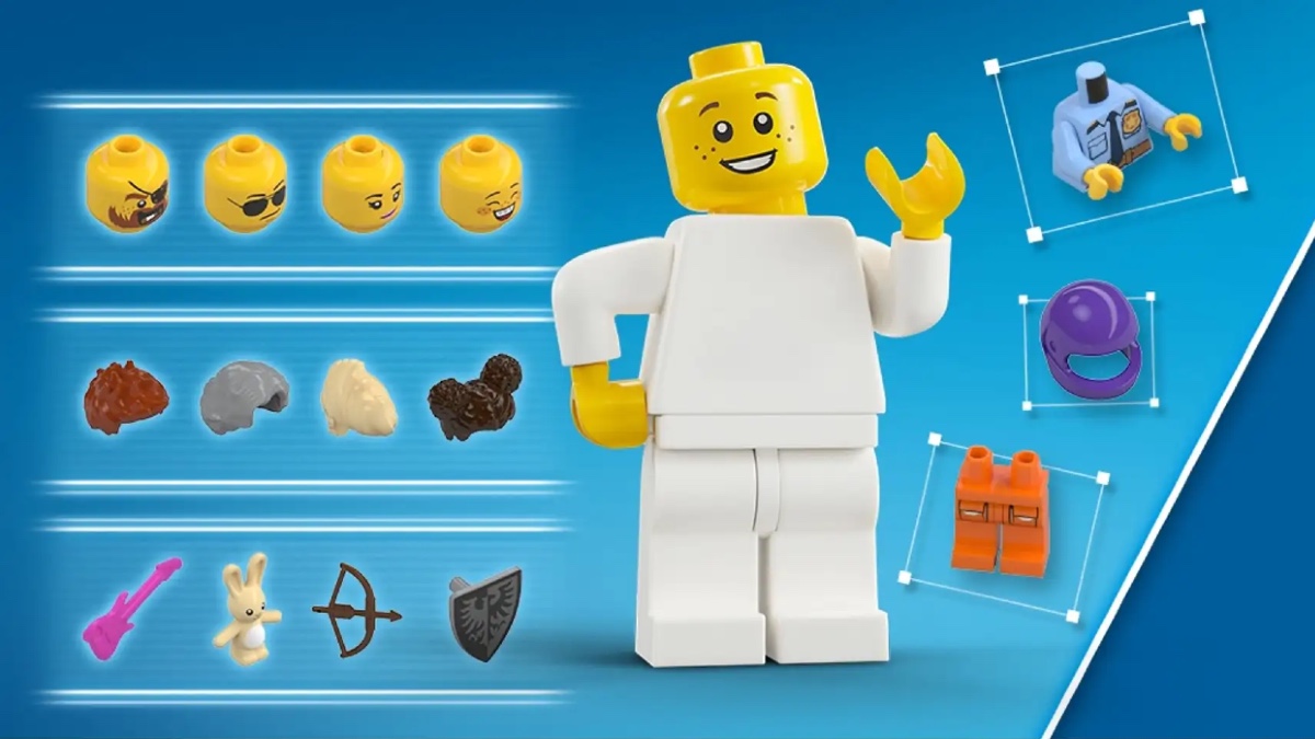 LEGO Create a Minifigure beta now available in the UK