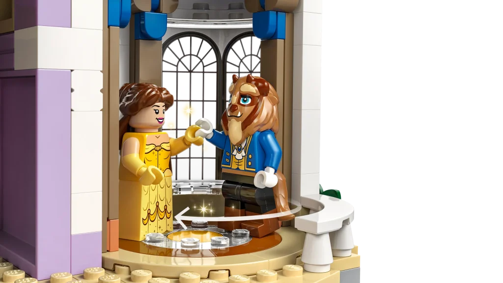 First look at LEGO Disney 43263 Beauty and the Beast Castle