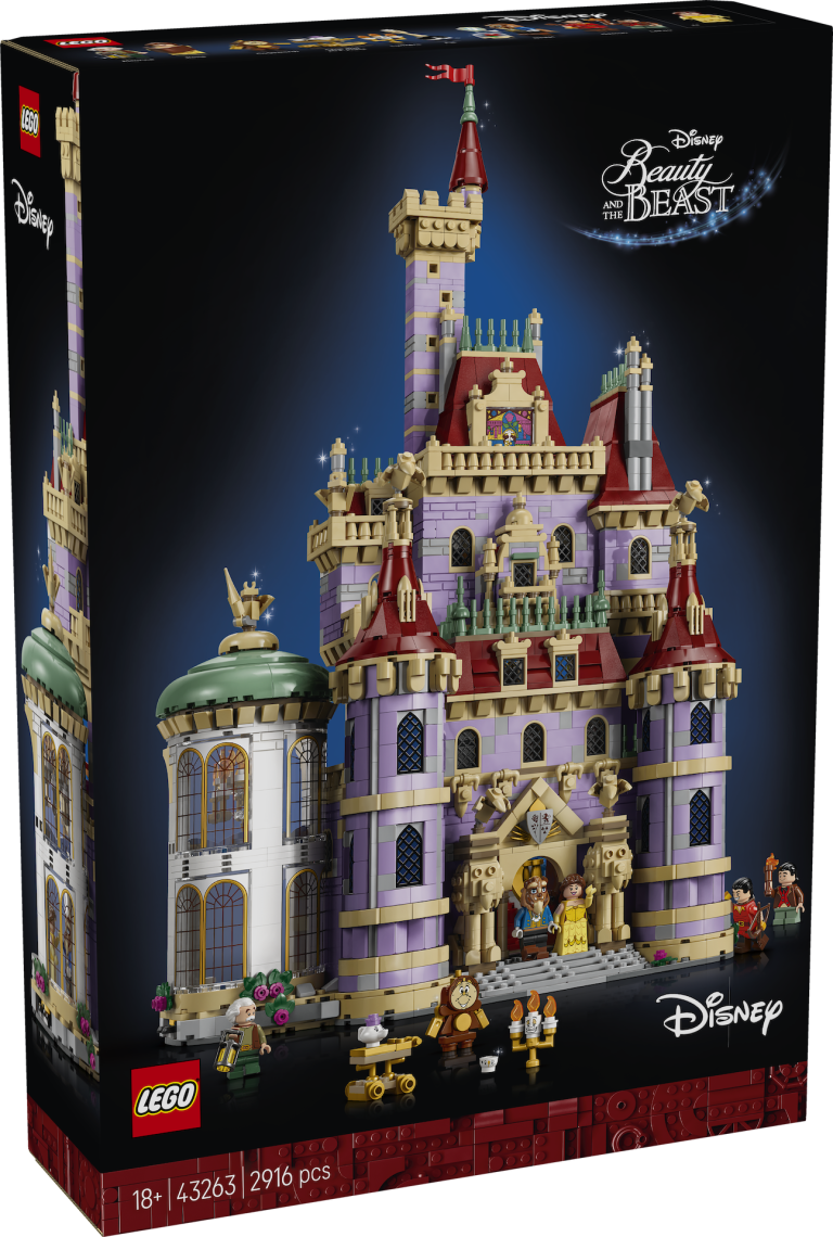 LEGO Disney 43263 Beauty and the Beast Castle revealed
