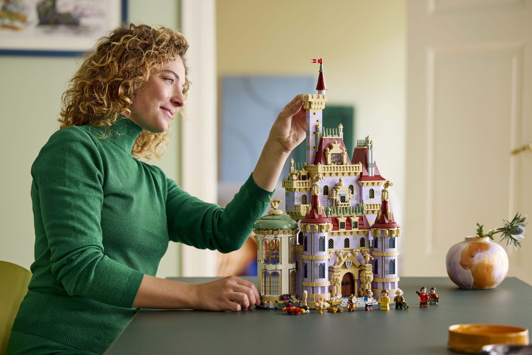 LEGO Disney 43263 Beauty and the Beast Castle revealed