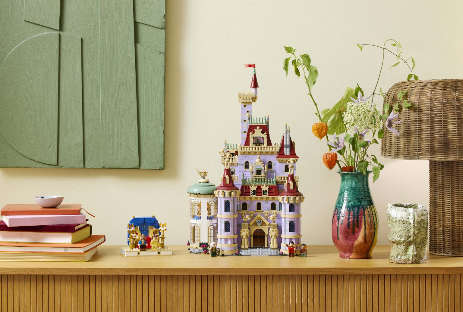 LEGO Disney 43263 Beauty and the Beast Castle revealed