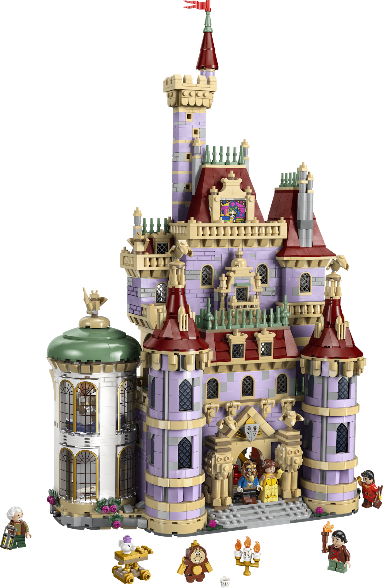 LEGO Disney 43263 Beauty and the Beast Castle revealed