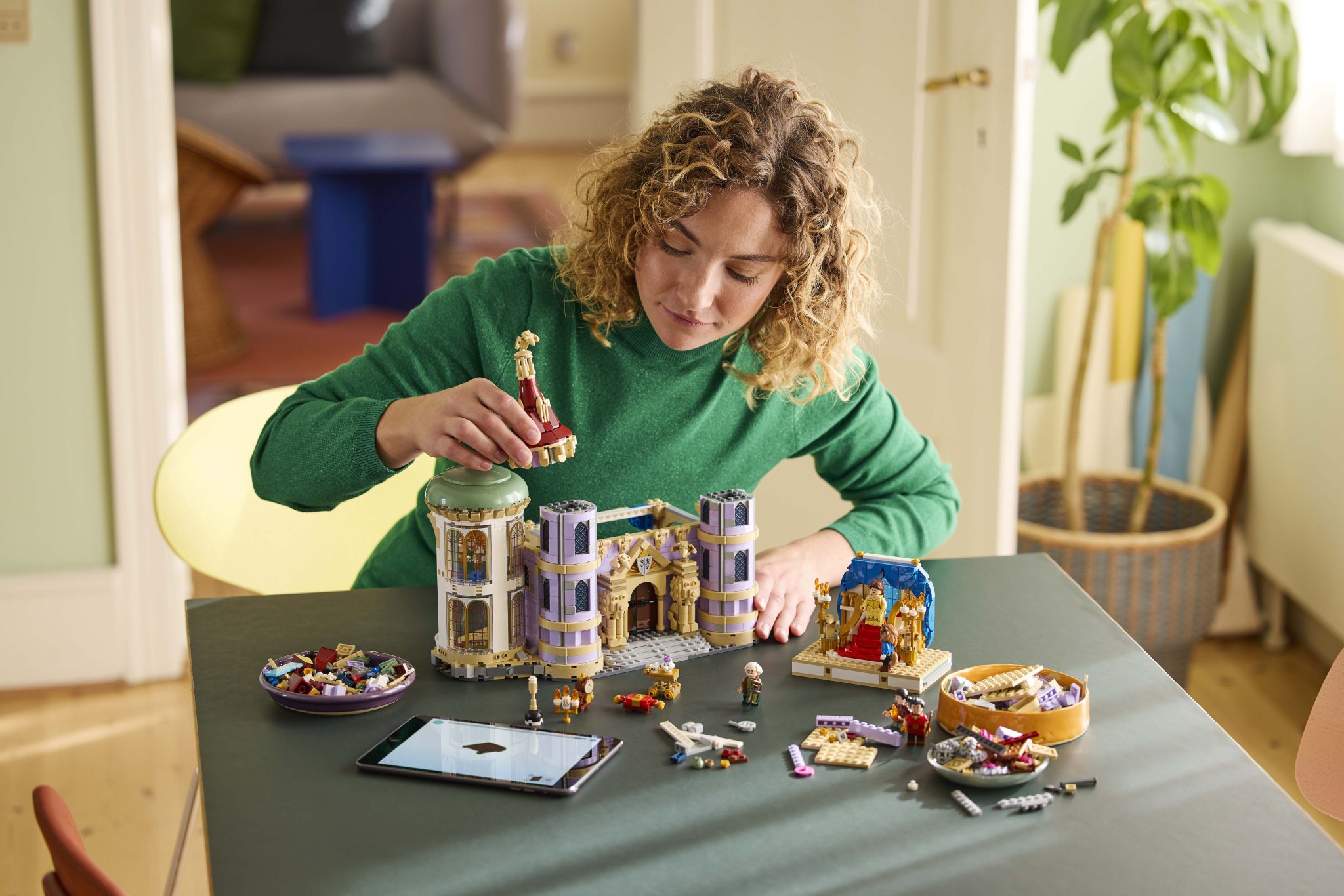 LEGO Disney 43263 Beauty and the Beast Castle revealed