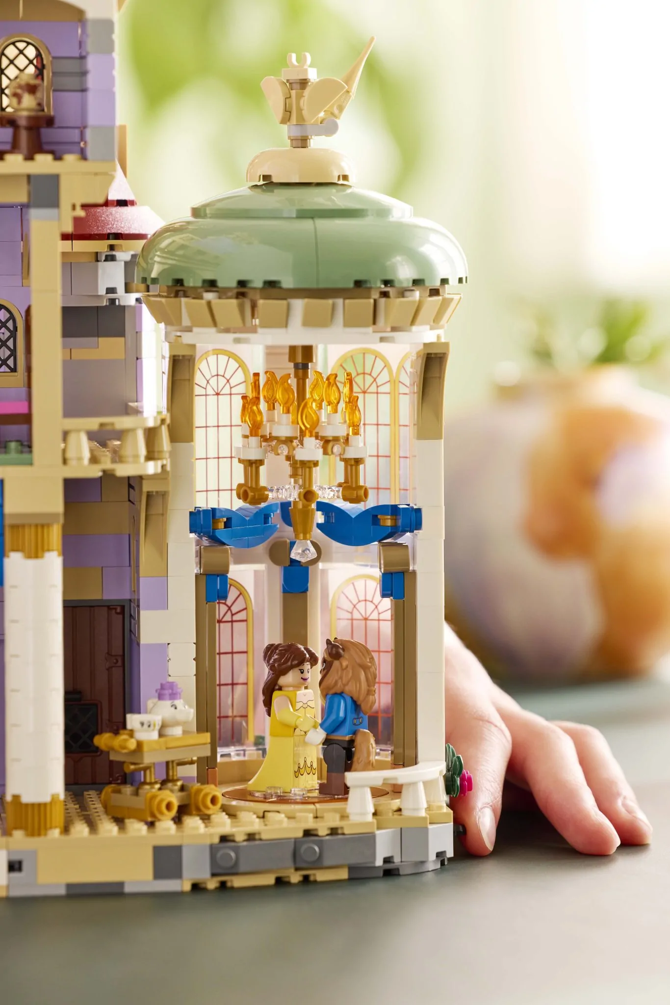 LEGO Disney 43263 Beauty and the Beast Castle revealed