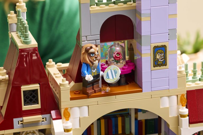 LEGO Disney 43263 Beauty and the Beast Castle revealed