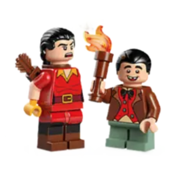 LEGO Disney Beauty and the Beast Castle’s minifigures