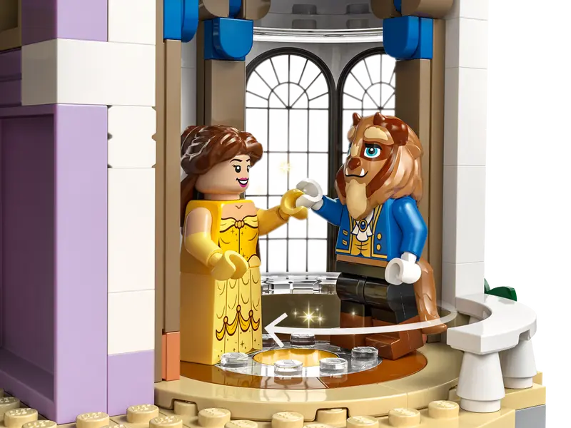 LEGO Disney Beauty and the Beast Castle makes fun functional