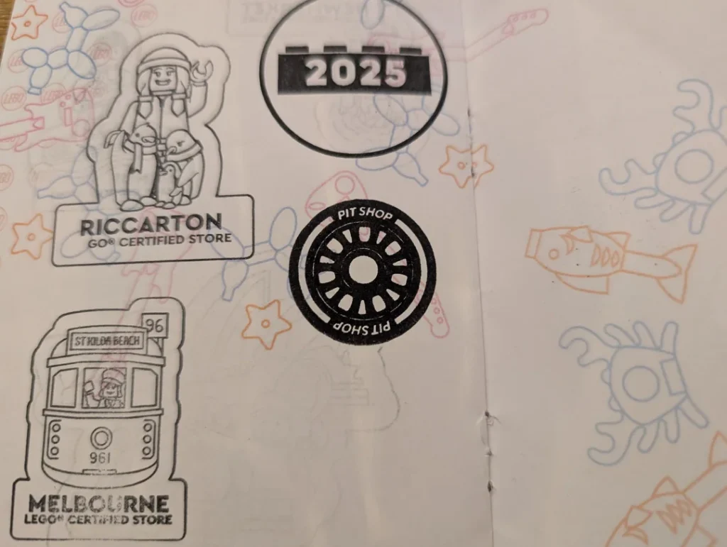 Exclusive printed LEGO tile available to shoppers at Chinese Grand Prix