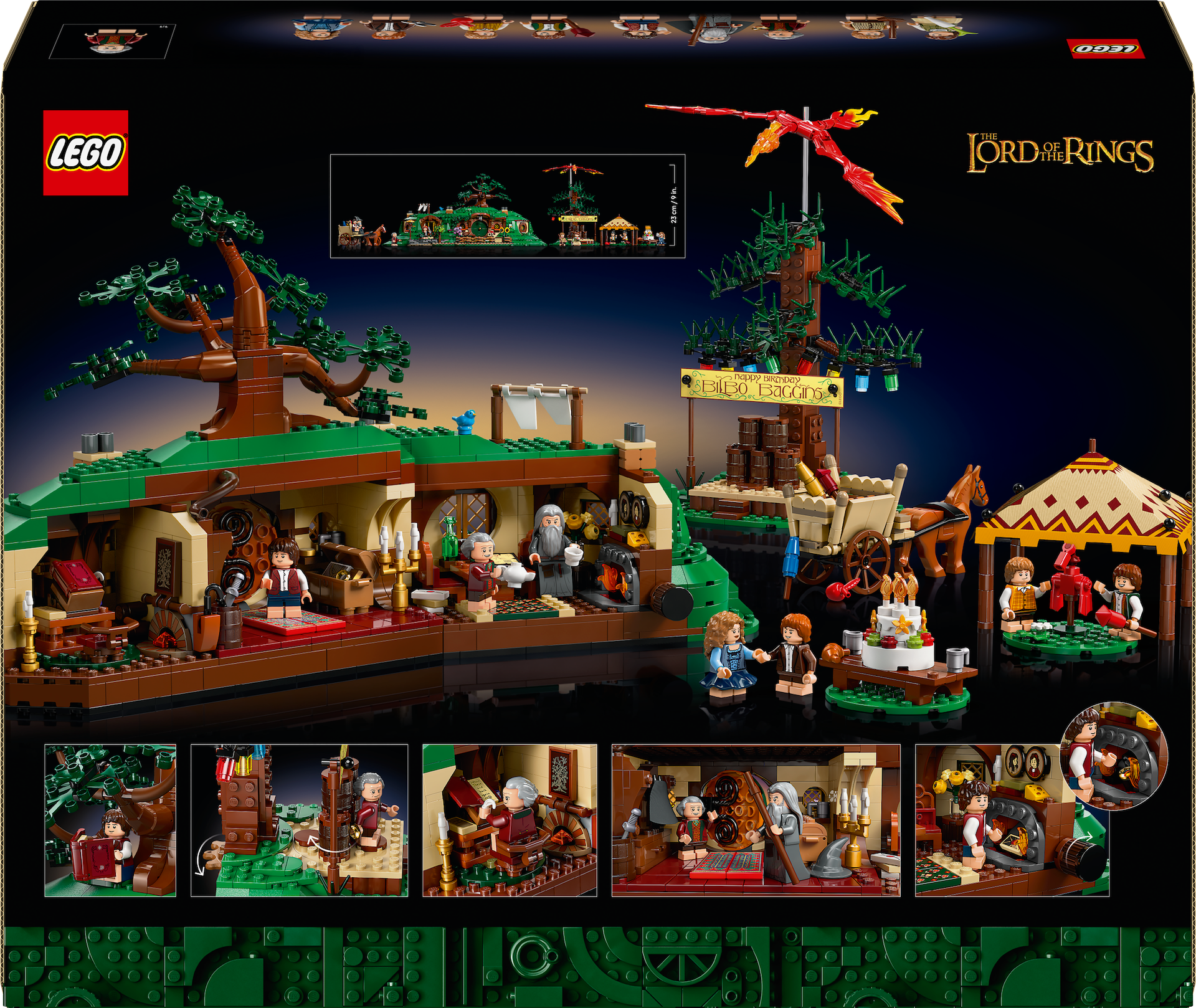 LEGO Icons 10354 The Lord of the Rings: The Shire revealed