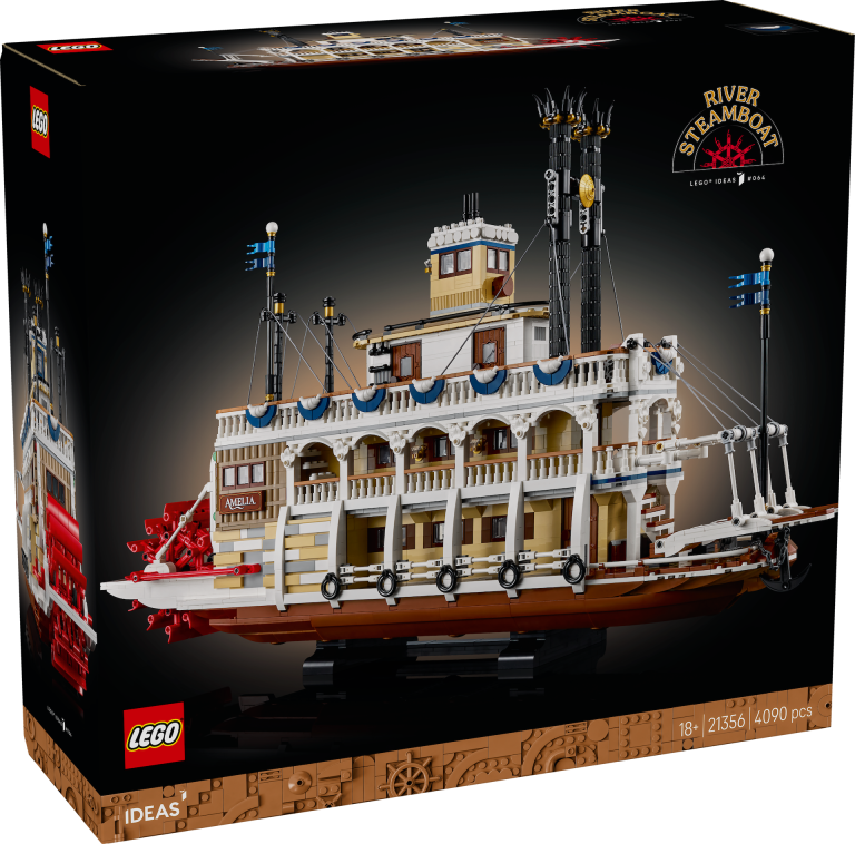 LEGO Ideas 21356 River Steamboat officially revealed