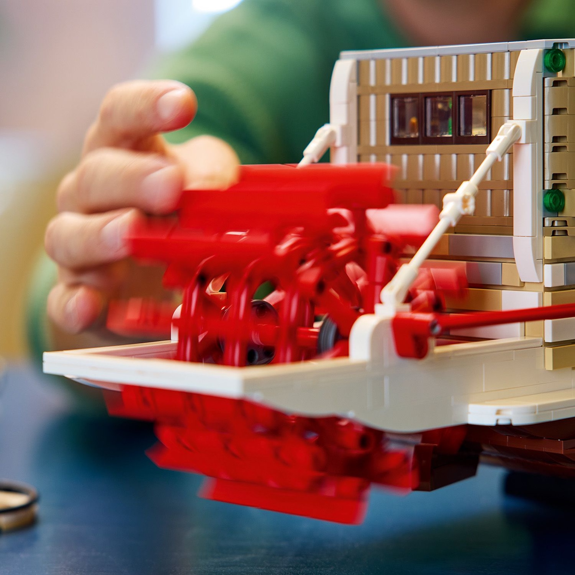 LEGO Ideas 21356 River Steamboat sails to shelves today