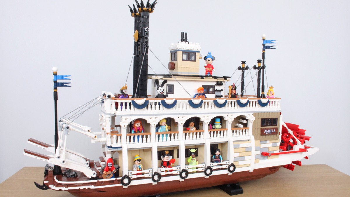 LEGO Ideas 21356 River Steamboat é un Disney ambientado disfrazado