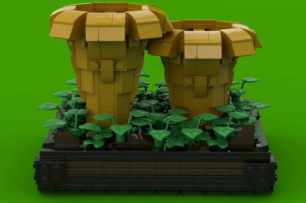 LEGO Mushrooms grow past 10,000 supporters on Ideas