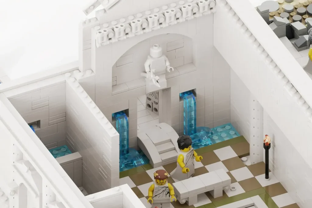 Roman bath would make a uniquely historical LEGO Ideas set