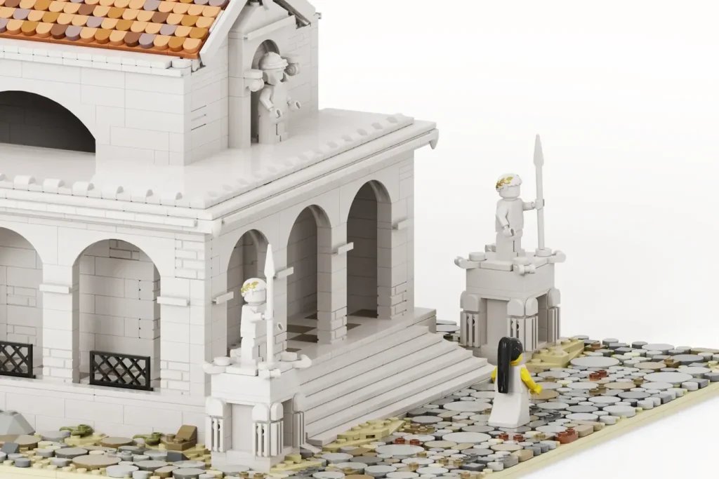 Roman bath would make a uniquely historical LEGO Ideas set