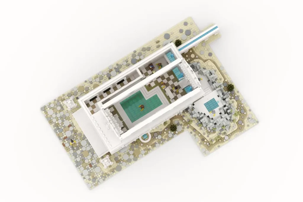 Roman bath would make a uniquely historical LEGO Ideas set