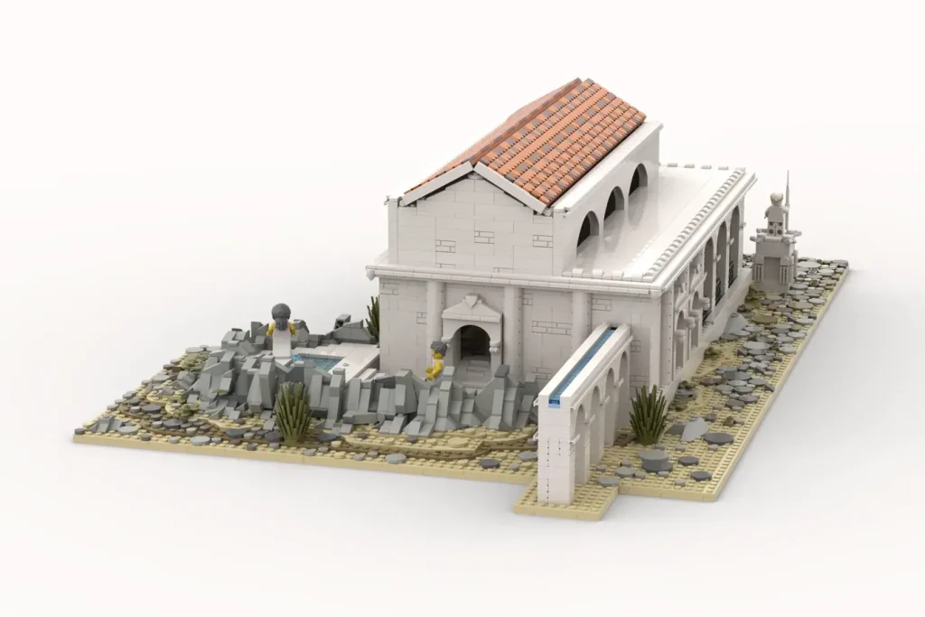Roman bath would make a uniquely historical LEGO Ideas set