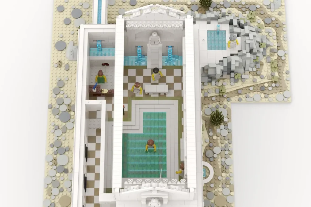 Roman bath would make a uniquely historical LEGO Ideas set
