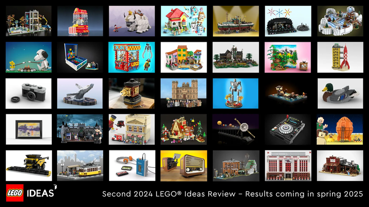 LEGO Ideas second 2024 review winners revealed tomorrow