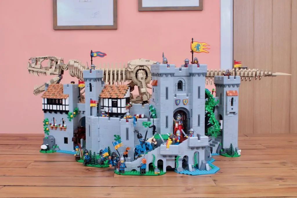 Eight things shorter than LEGO's Jurassic Park T. rex fossil