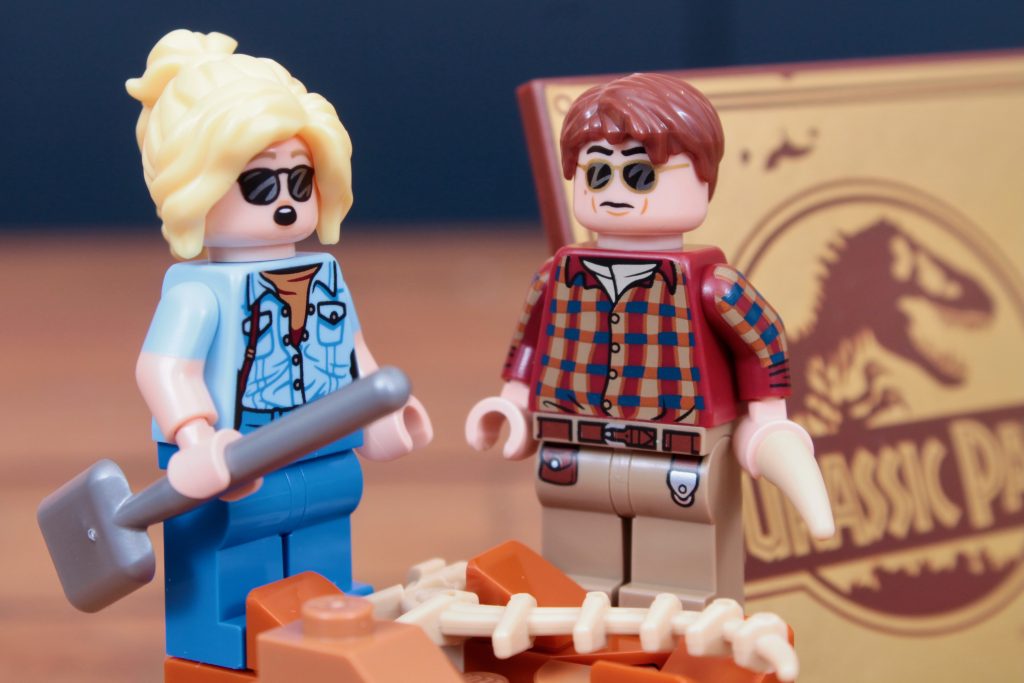 LEGO Jurassic Park T. rex designer explains its minifigures