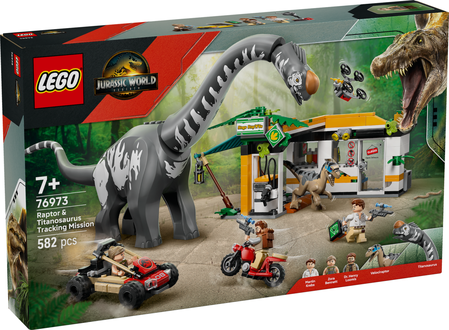 LEGO Jurassic World: Rebirth 2025 sets officially revealed
