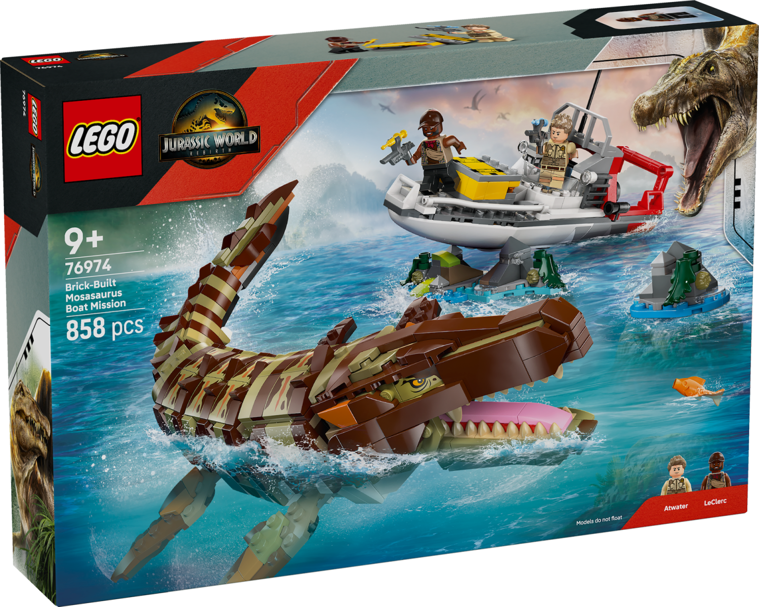 LEGO Jurassic World: Rebirth 2025 sets officially revealed