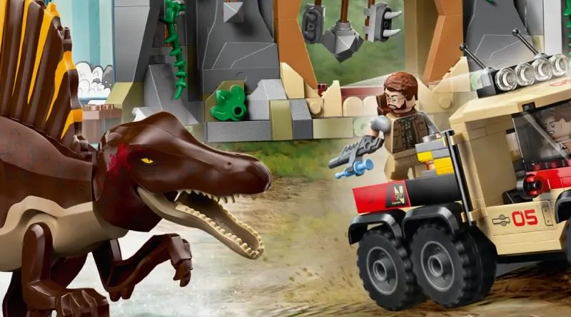 Spinosaurus Jurassic World Lego Game Jedes LEGO Jurassic World