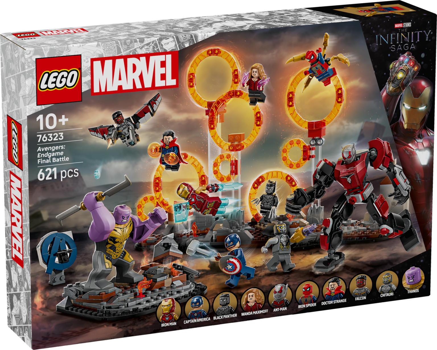 LEGO Marvel 76323 Avengers: Endgame Final Battle revealed