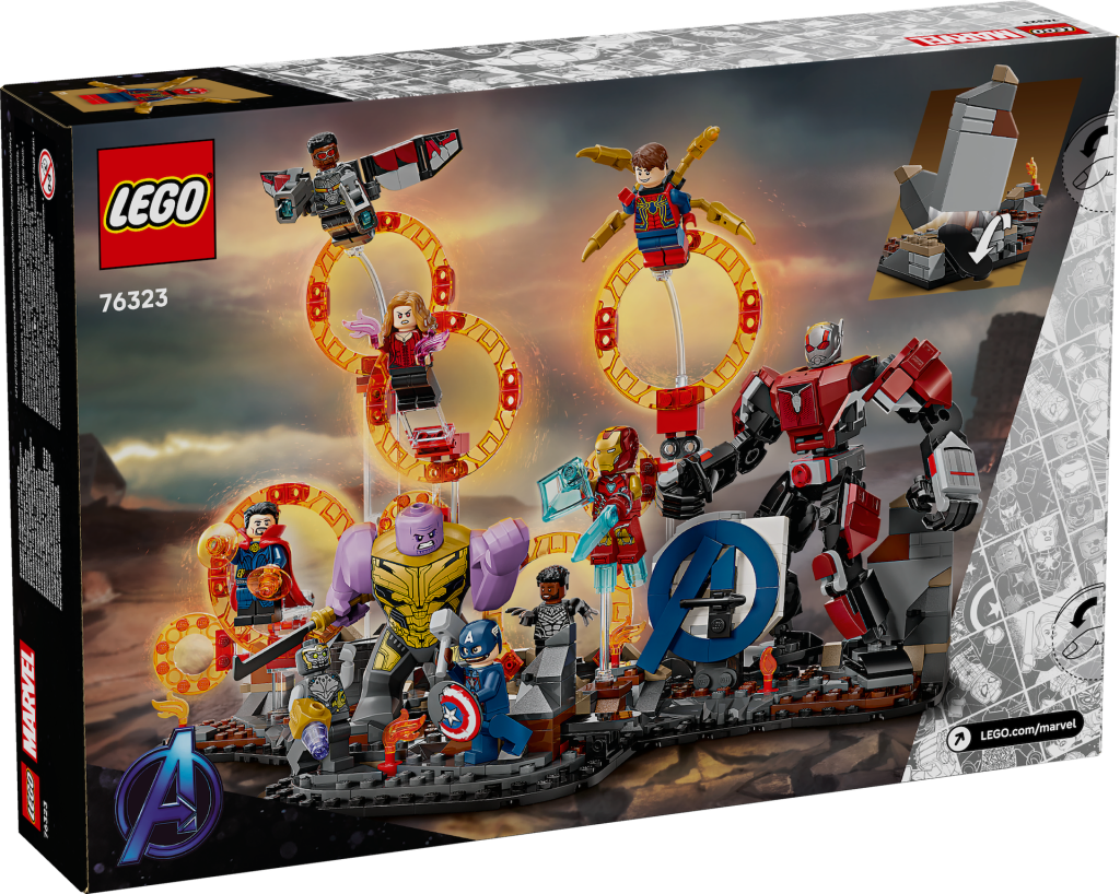 LEGO Marvel 76323 Avengers: Endgame Final Battle revealed