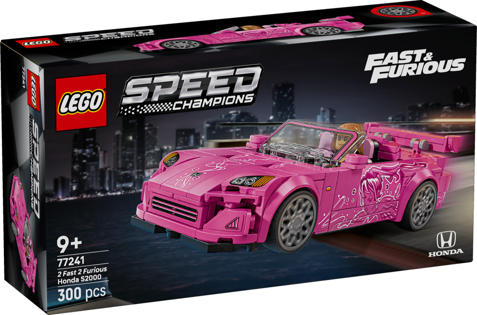 LEGO Speed Champions 77241 2 Velozes e Furiosos Honda S2 revelado