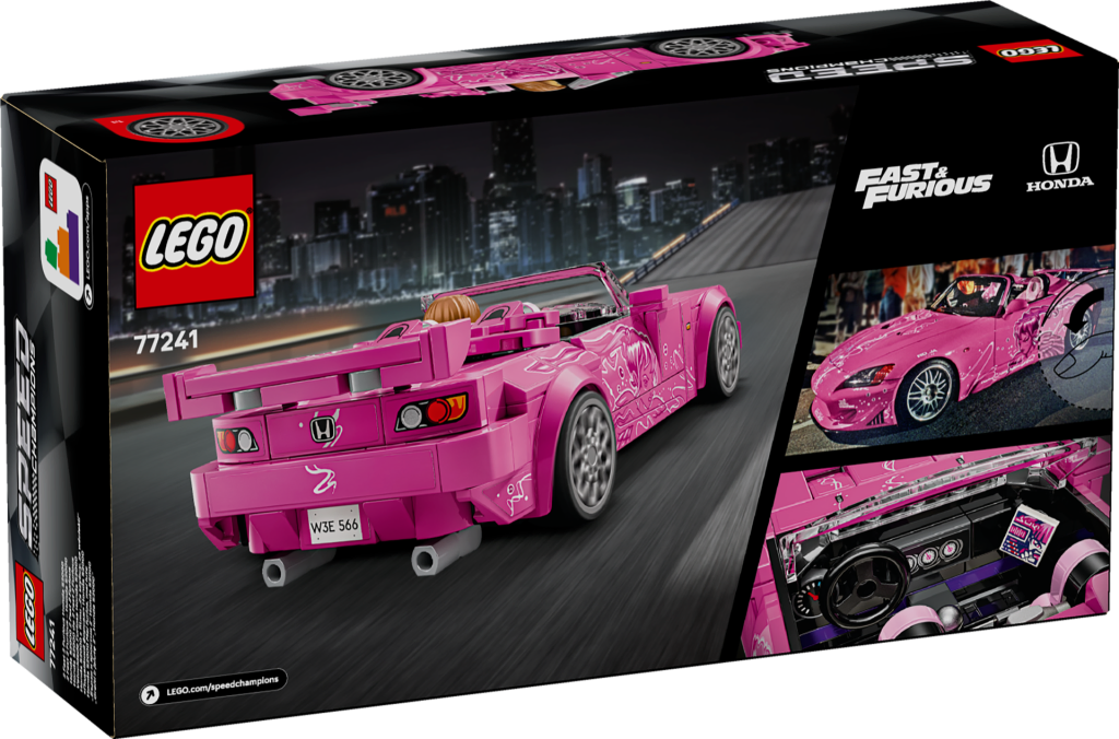 LEGO Speed Champions 77241 2 Fast 2 Furious Honda S2000 revelado