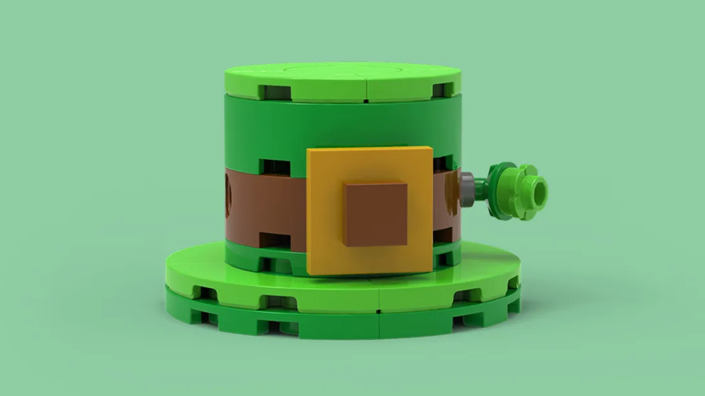 Free LEGO Mother’s Day and St. Patrick’s Day models