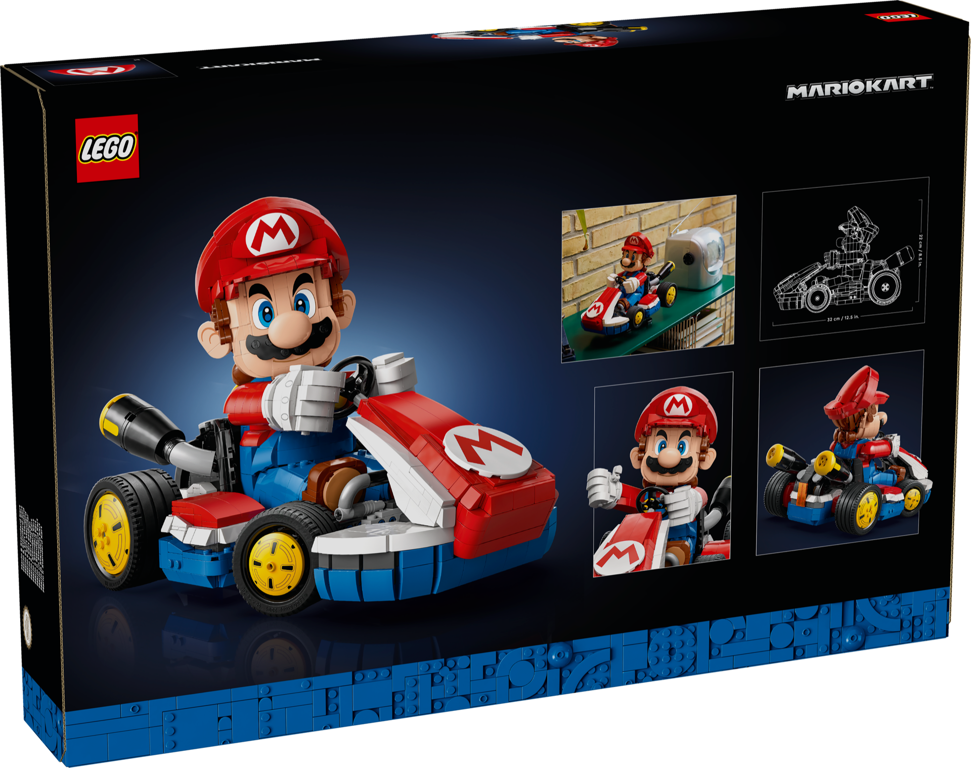 LEGO Super Mario 72037 Mario & Standard Kart revealed