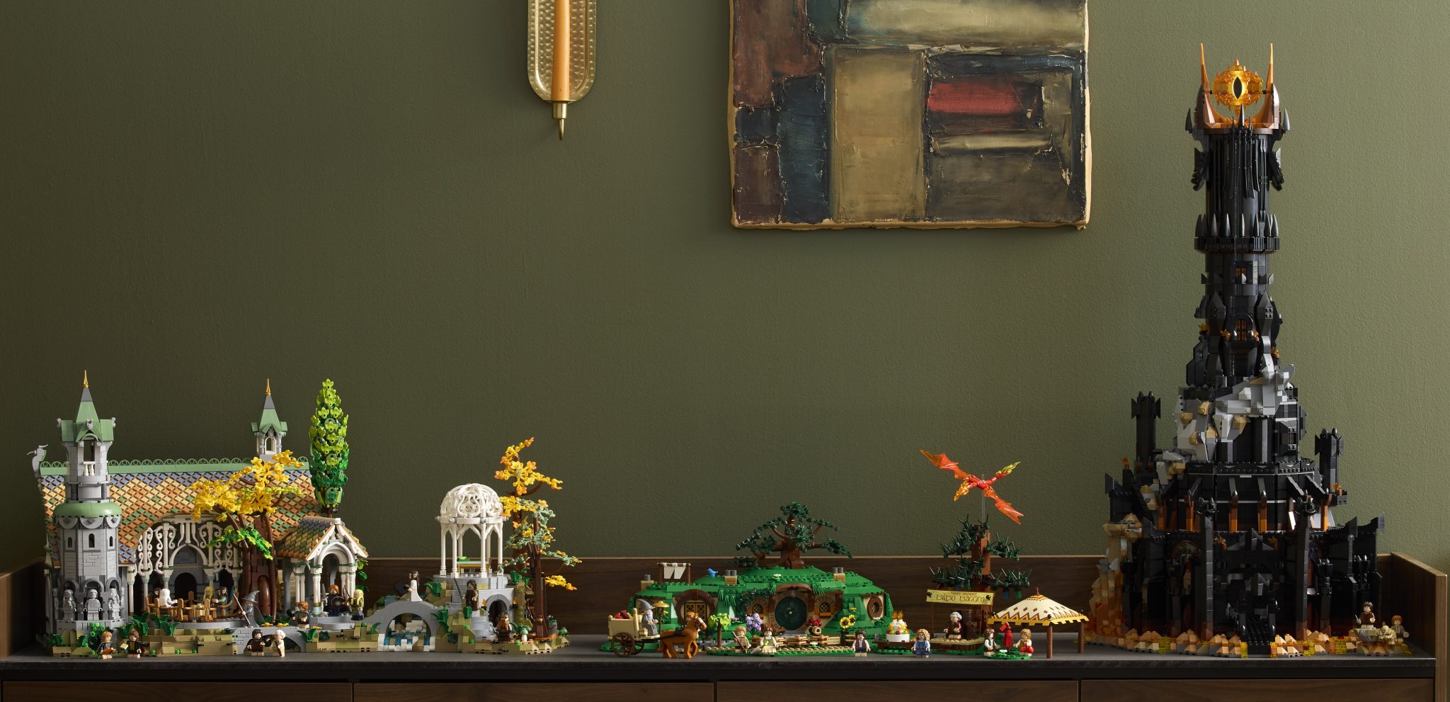 Πρώτη ματιά: και τα τρία σετ LEGO Lord of the Rings μαζί