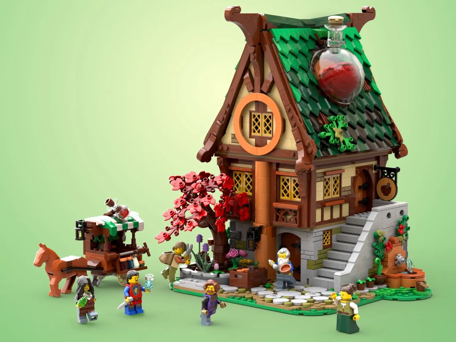 Every LEGO BrickLink Designer Program Castle sets so far