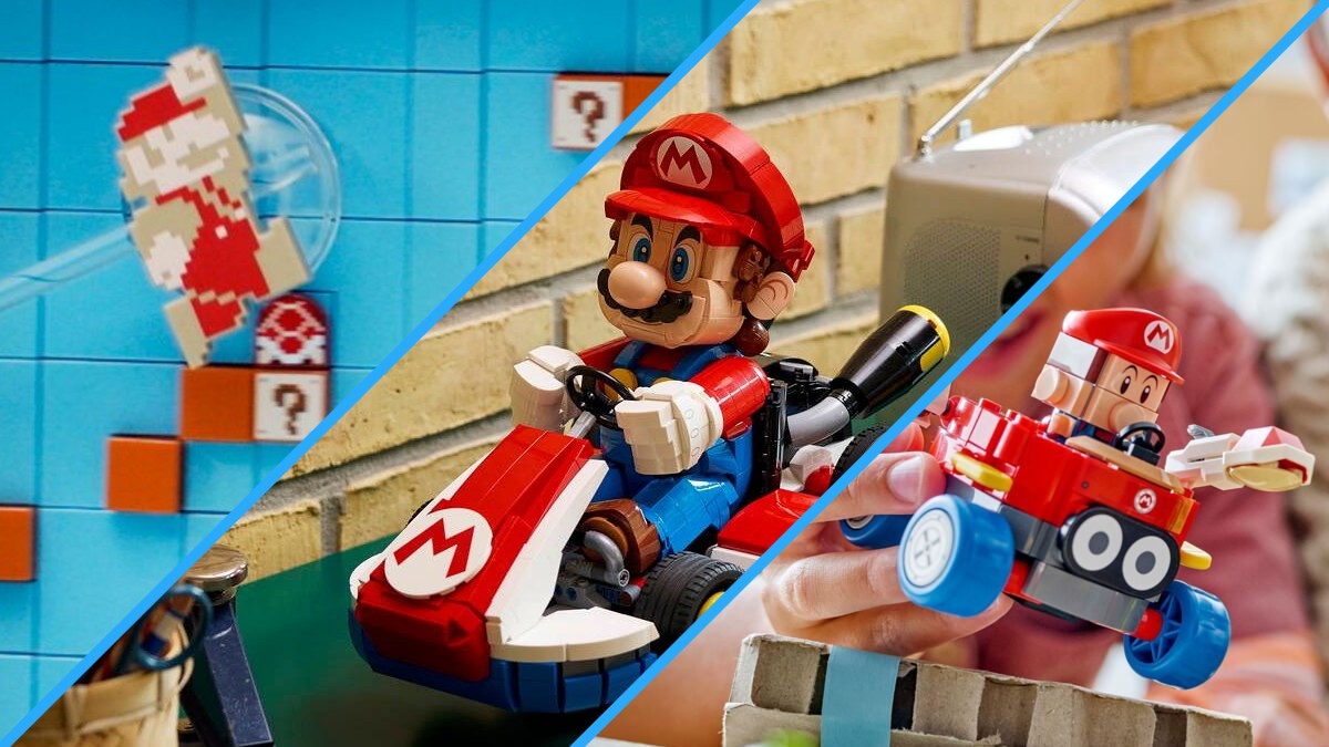 Every LEGO Mario figure ever made – from 8-bit to buildable