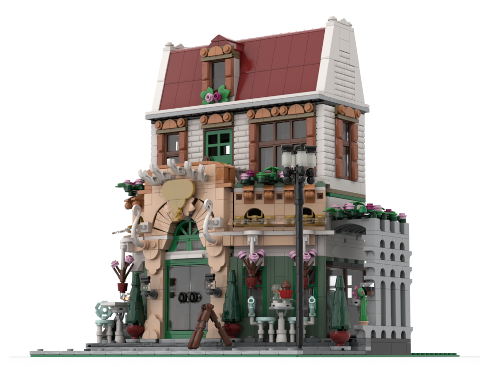 LEGO 10362 French Café inspirerer flere fan-laget modularer
