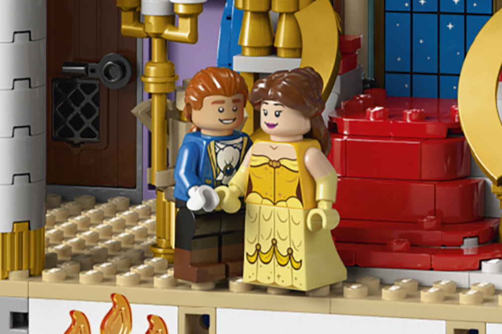 Five things we spotted in LEGO Disney Beauty and the Beast castle