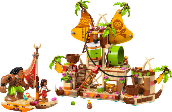 LEGO Disney 43258 Kakamora Barge brings back Maui bigfig