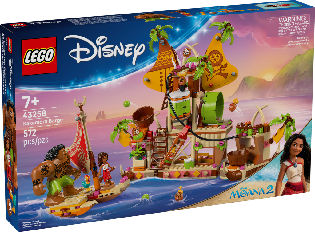 LEGO Disney 43258 Kakamora Barge brings back Maui bigfig