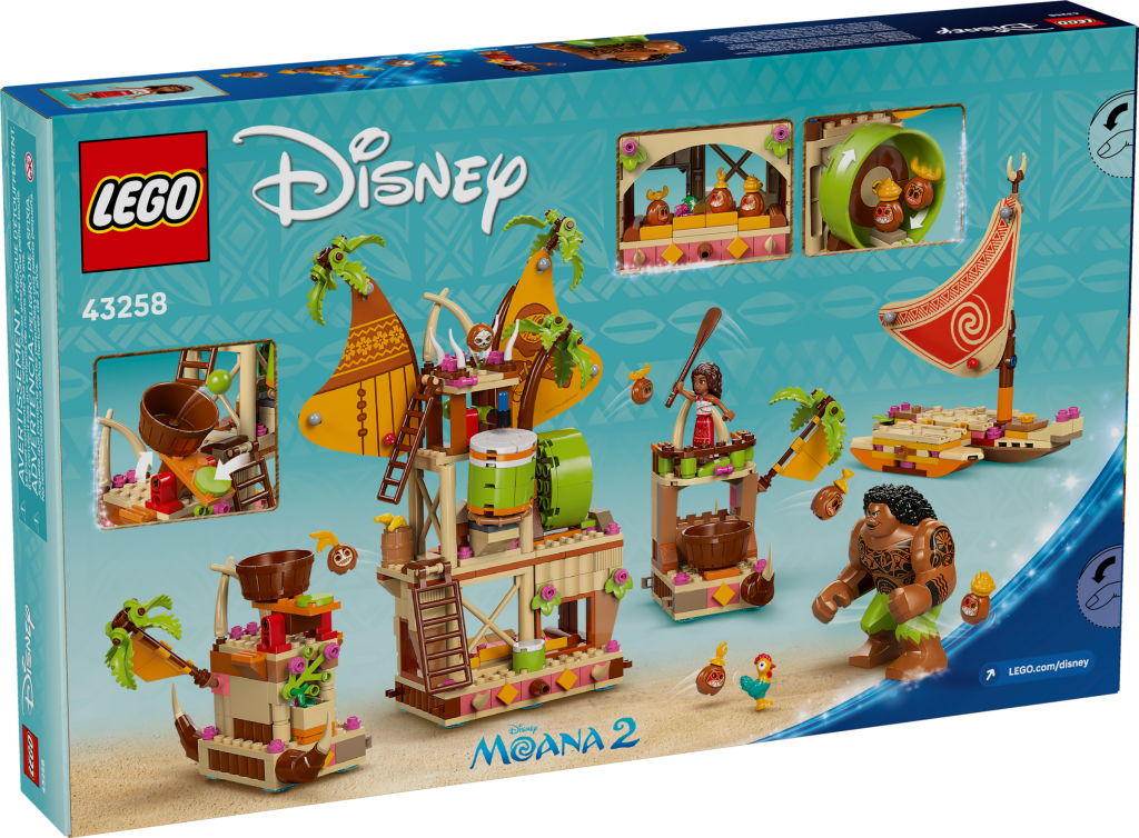 LEGO Disney 43258 Kakamora Barge brings back Maui bigfig